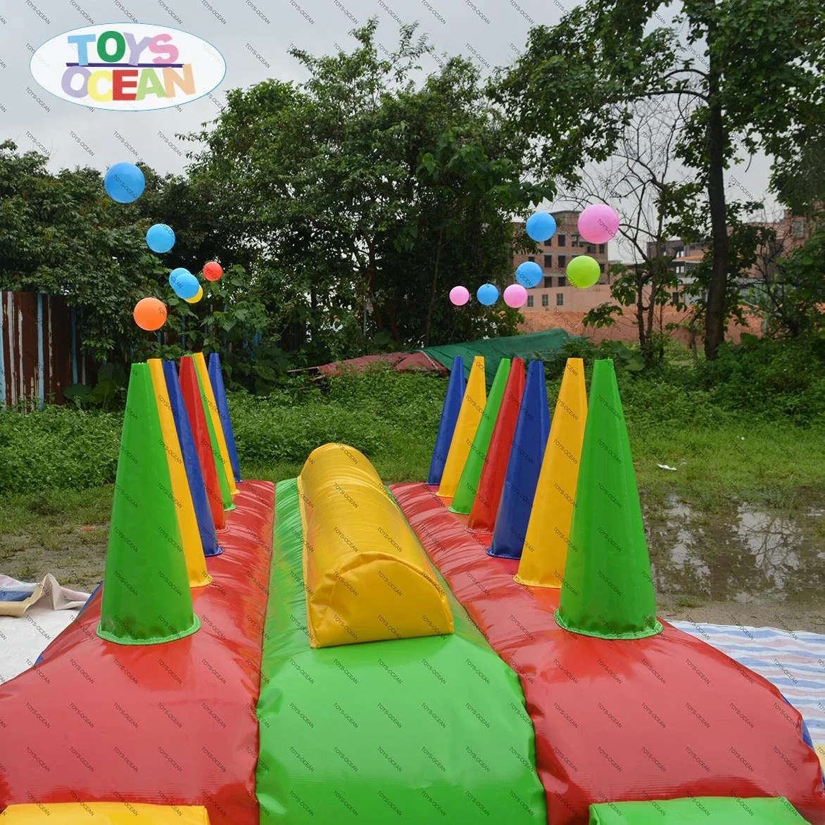 Air Juggler Table Play Inflatable Floating Ball Game Interactive ...