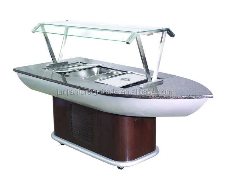 Fan Cooling Restaurant Equipment Salad Bar Buffet Food Chiller Made In ...