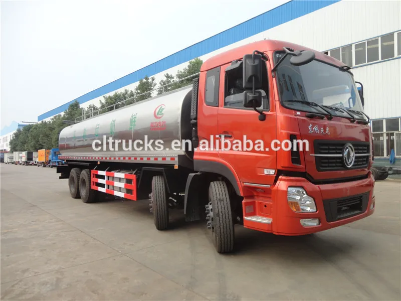 New Stainless Steel 3000l 5000l Tanker Transport Small Milk Trucks For ...