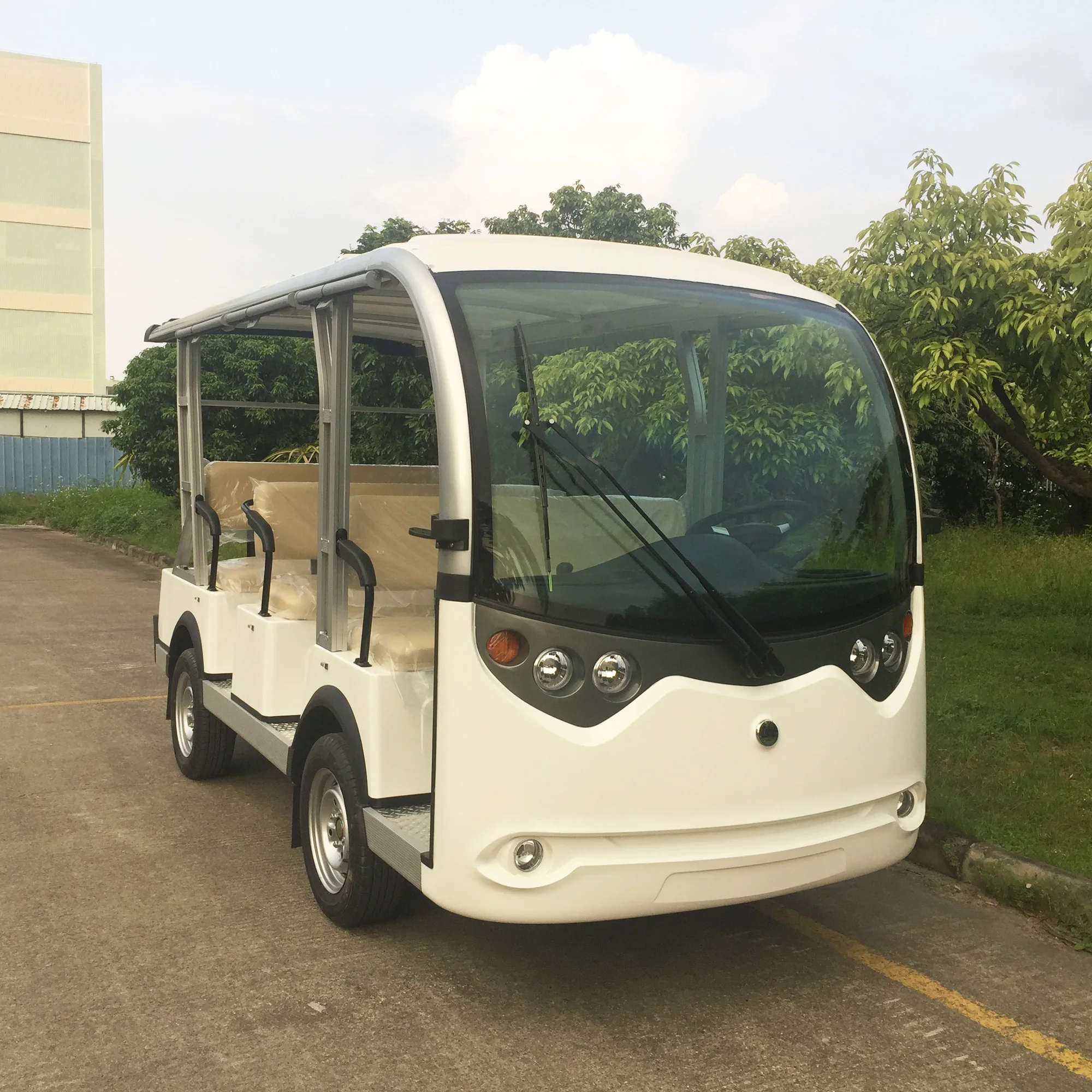 8 Seaters Electric Sightseeing Resort Car| Alibaba.com
