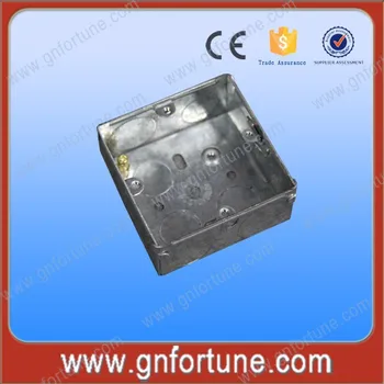 Bs 4662 35mm 1g Electrical Galvanised Gi Box - Buy Gi Box,Electrical ...