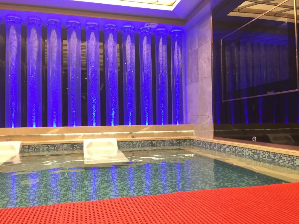 Acrylic Material Swimming Pool Hydro Massage Bed - Buy Massage Spa ...