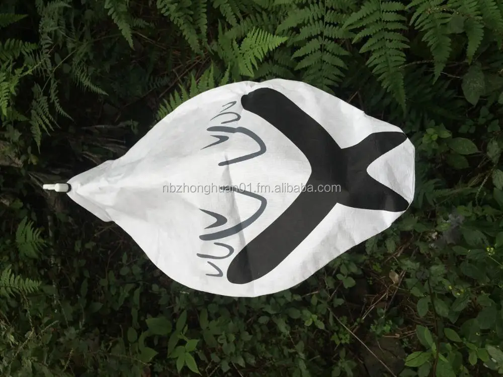 Tyvek White Snow Goose Wind Sock Decoys With Stake,Blue Goose Wind Sock ...