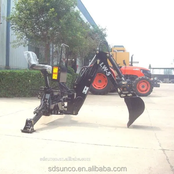 Lw Series Backhoe Loader Compact 3 Point Hitch Backhoe For Tractors ...