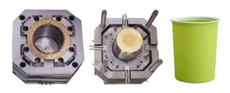 Plastic Garbage Can Mold Waste Container Injection Mold - Buy Plastic ...