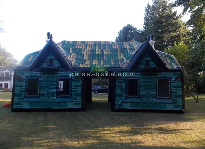 2017 Inflatable Easy Build Houses Inflatable Cabin Tent Bar Club Pub ...