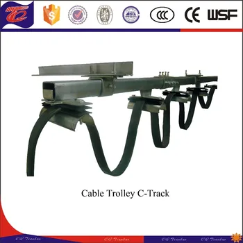 Crane Electric Rail System C-track Cable Trolley - Buy C-track,C-track ...