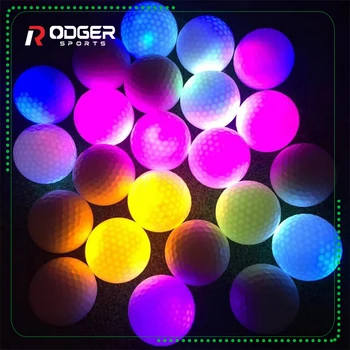 Bulk Colored Led Light Balls Night Shiny Flashing Golf Ball - Buy ...