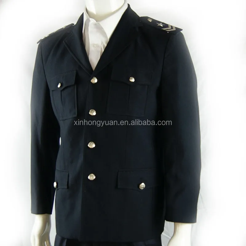 Design Security Guard Dress/ Uniform Color Choice Custom - Buy Design ...