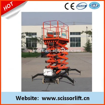 Mobile Electric Scaffold Platforms / Electric Lift Work Platform - Buy ...