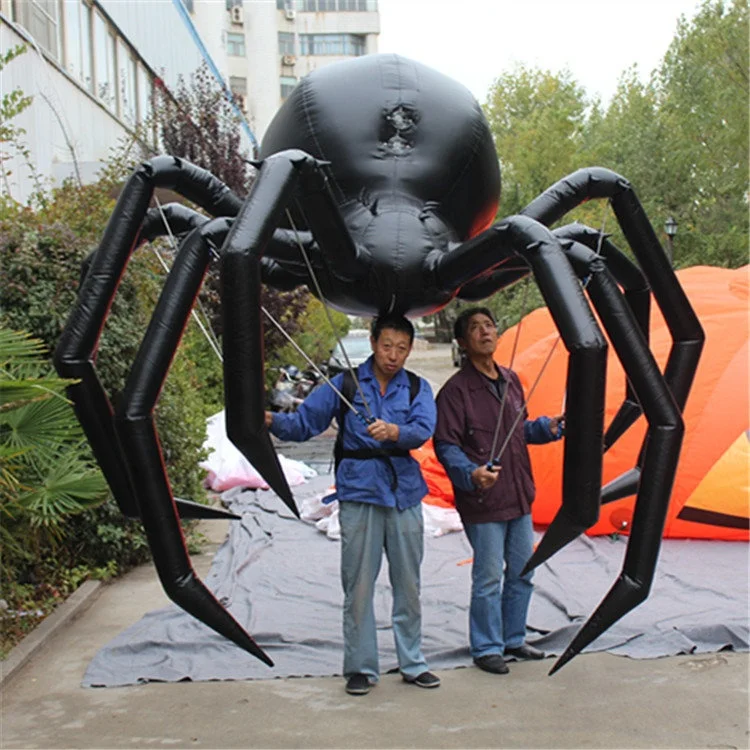Custom Inflatable Spider Costume Giant Walking Inflatable Spider Mascot ...