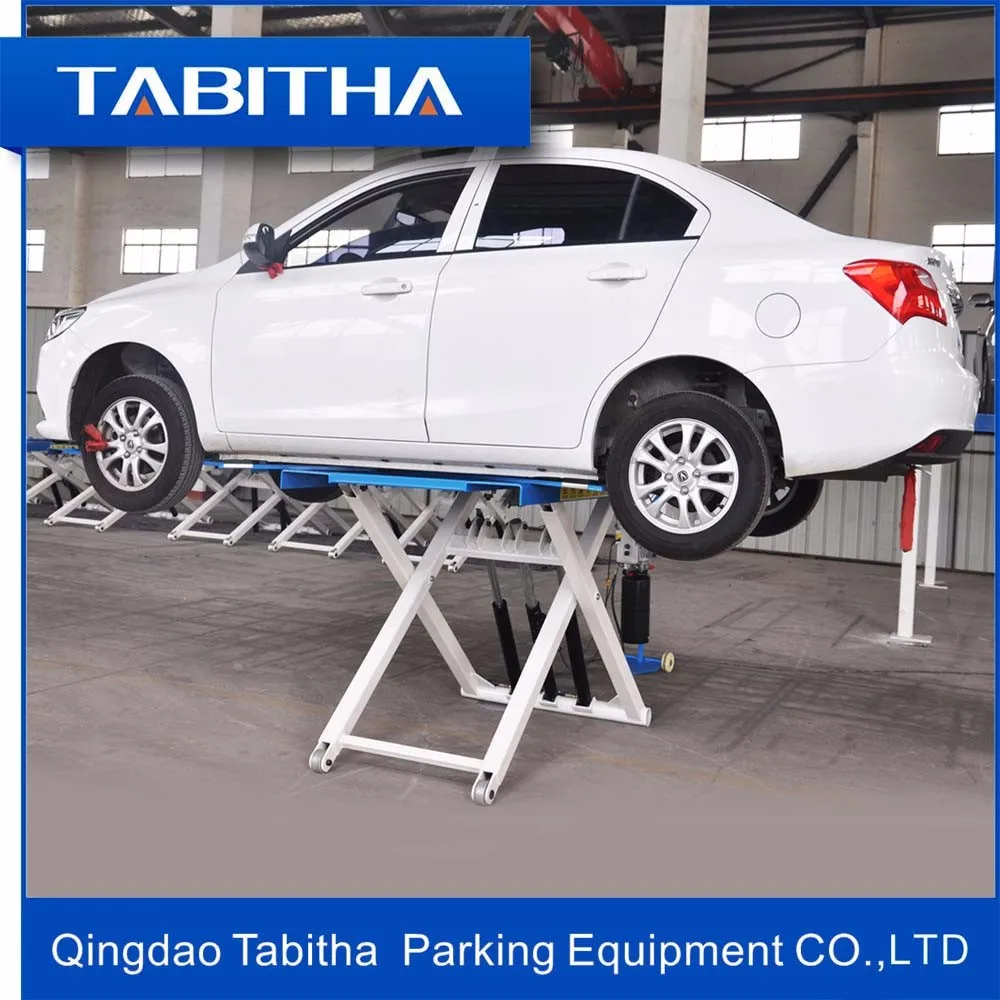 Hydraulic Portable Auto Scissor Jack Car Lift - 2700kg