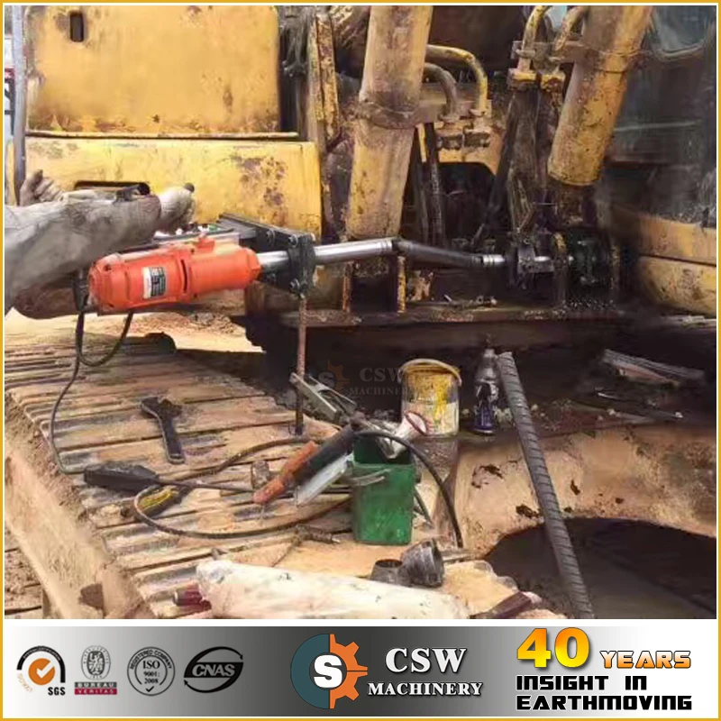 Portable Line Boring Machine Mainly Used In Excavator Industry Use ...