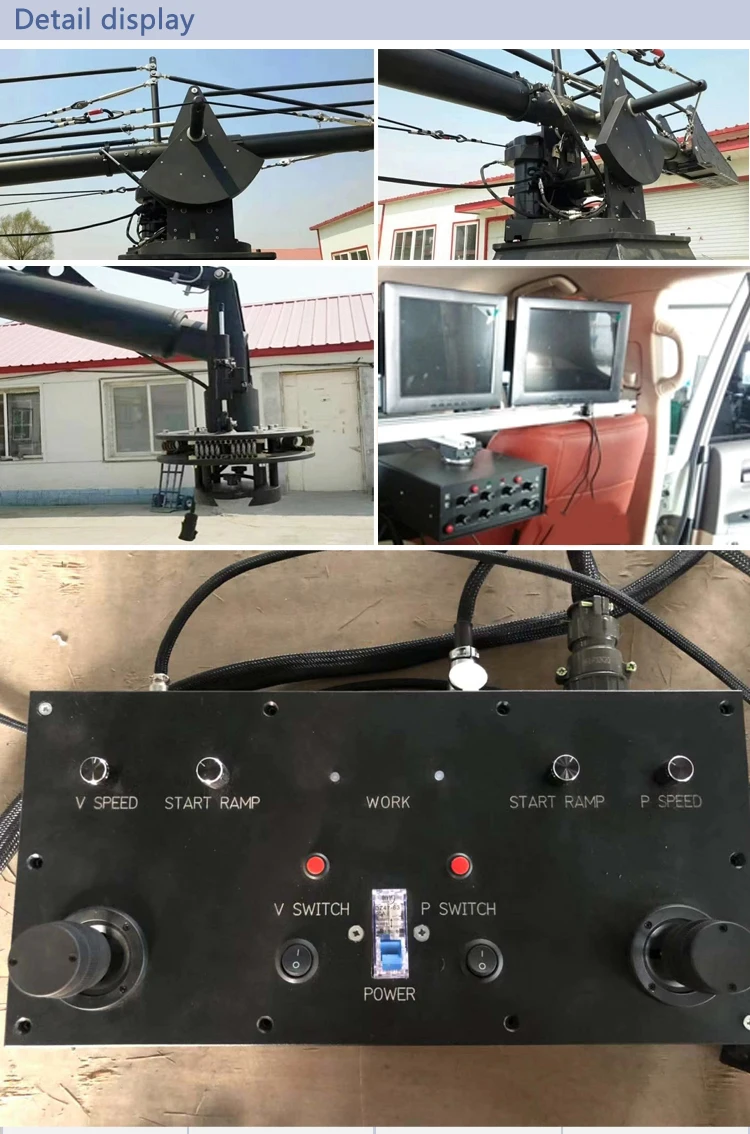 Ideal An On-board Video Camera Jib Jimmy Crane Car Vehicle Camera Crane ...