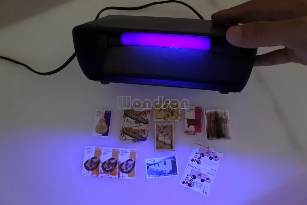 4w Counterfeit Bill Detector Uv Lamp Banknotes Detector Financial ...