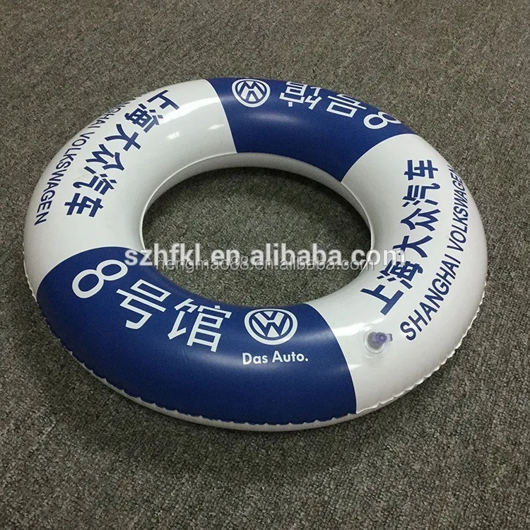 90cm Blue Inflatable Swimming Ring For Water Slide Event - Buy Water ...