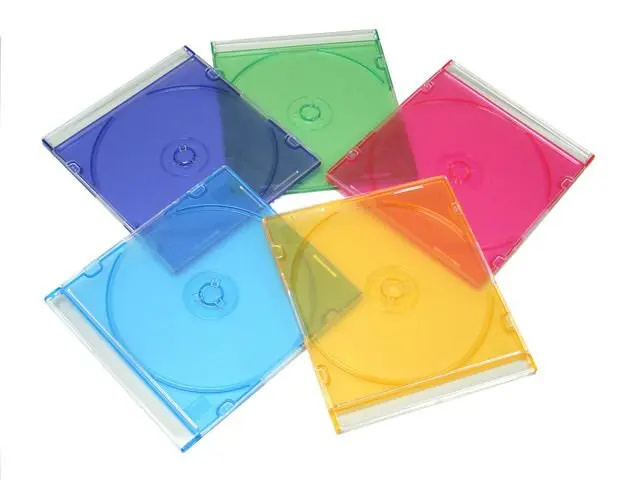 Wholesale CD Jewel Case - 5.2mm Slim, Customizable Logo
