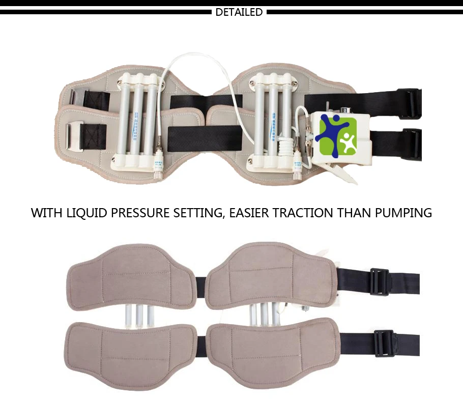 Hydraulic Pressure Lumbar Traction Device,Waist Traction Belt - Buy ...