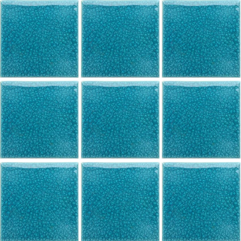 100 X 100 Mm Arabic Ice Crackle Swimming Pool Porcelain Mosaic Tiles ...