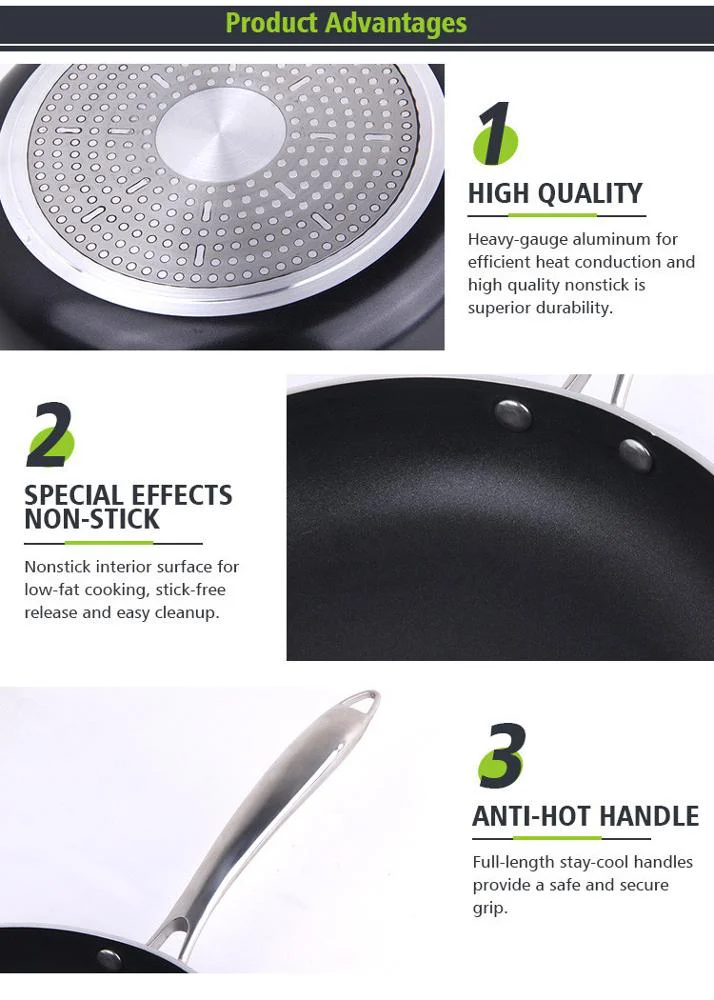 Durable Castamel Cookware Induction Bottom Aluminum Nonstick Fry Pan ...