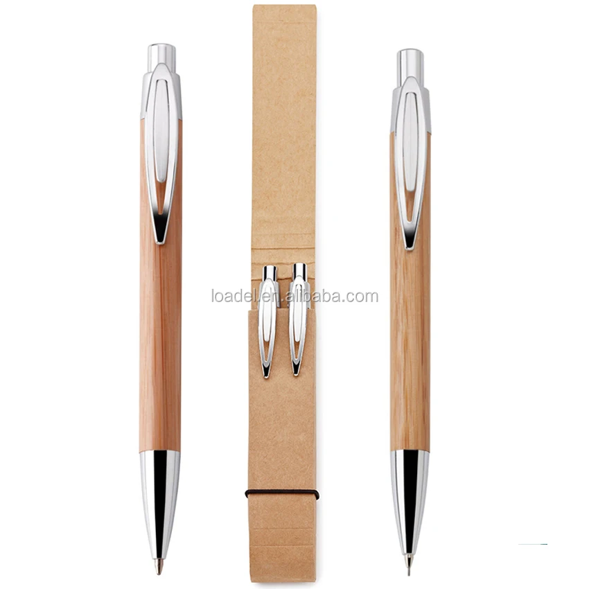 Eco Friendly Bamboo Pen Set Promotional Bamboo Pen And Pencil - Buy Bamboo Pen And Pencil,Pen ...