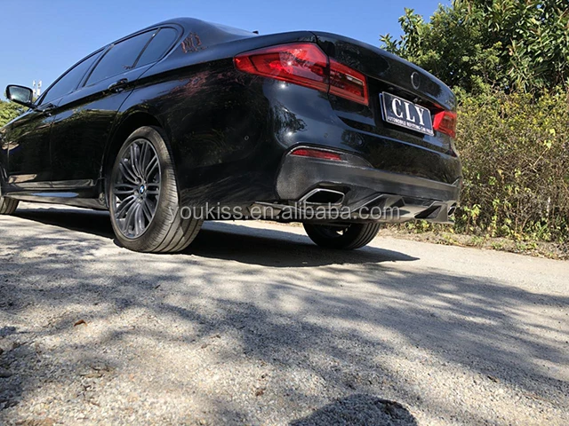 G30 Mp Style Carbon Fiber Rear Lip For Bmw G30 5 Series Car Body Kit ...
