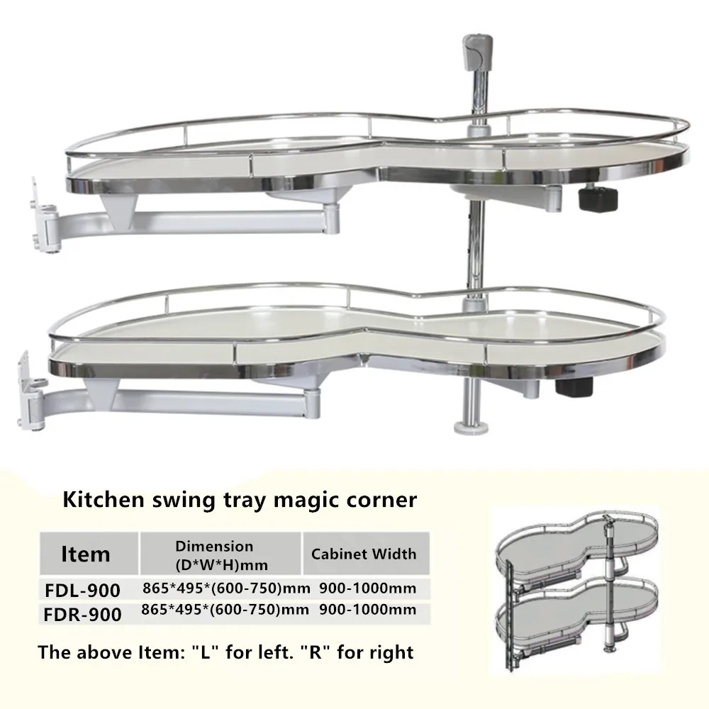 Wholesale Guangzhou Factory Price Kitchen Swing Tray Magic Corner - Buy ...