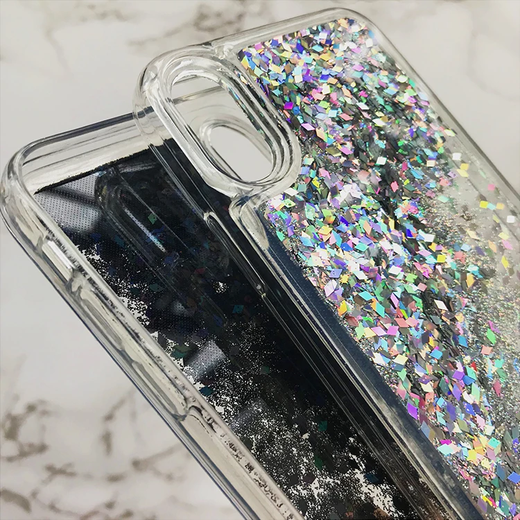 Tpu Quicksand Glitter Liquid Phone Case For Iphone 9 Plus - Buy For ...
