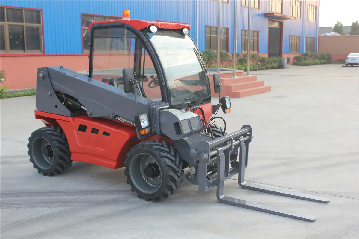 Everun New Telescopic Wheel Loader Ert1500 Ce Approved With Quick Hitch ...