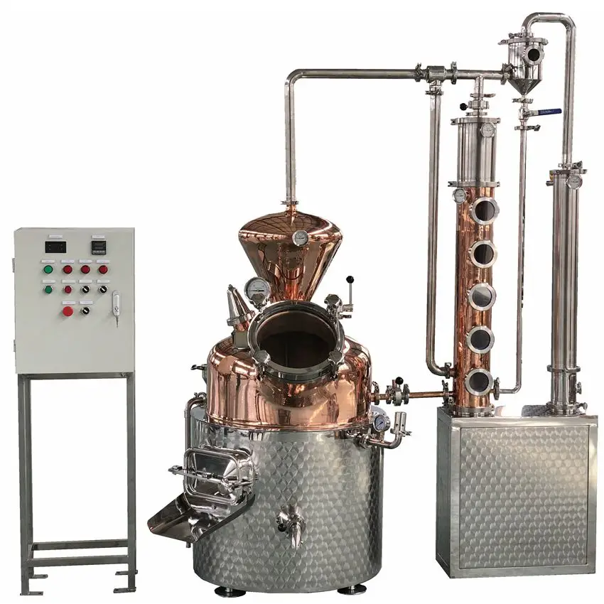200l 500l Stainless/copper Alcohol Distill Pot Still Distillation - Buy ...