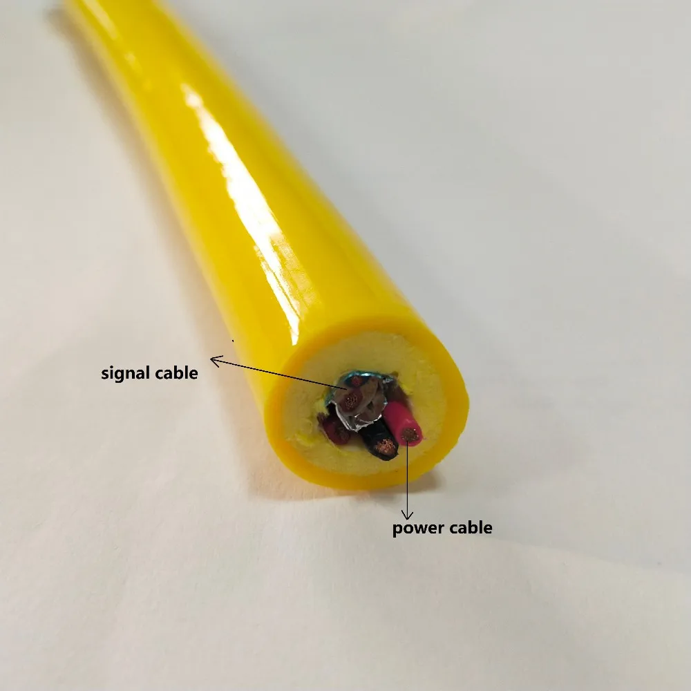 ROV Cable Tether - Underwater Neutrally Buoyant Twisted Pair Floating Cable
