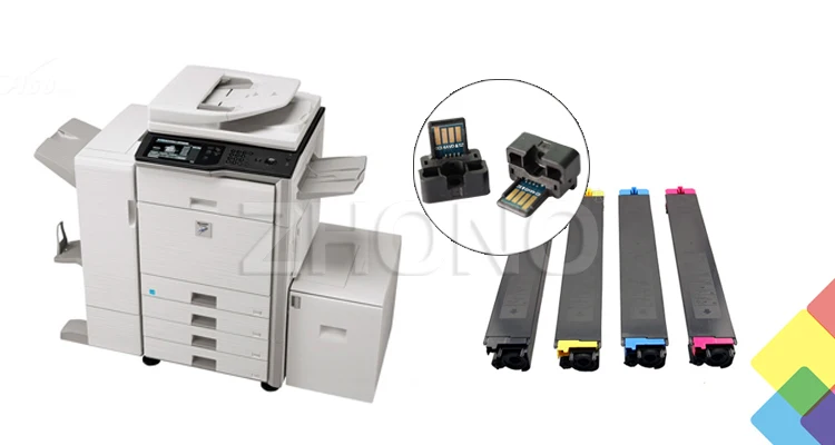 Reset Toner Cartridge Chip Mx 61 Mx61 For Sharp Mx 4050n 4060 4070n ...