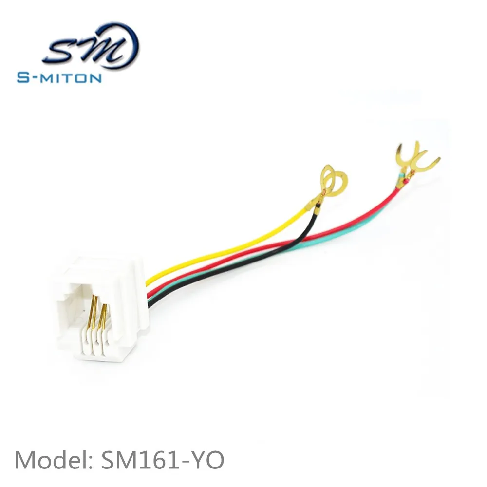 Wired Telephone Jack 623k 2c Connector Rj11 Socket 623k Assembly - Buy ...