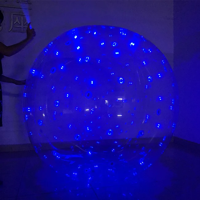 Custom Logo Light up Motion Sensor Giant LED Beach Ball