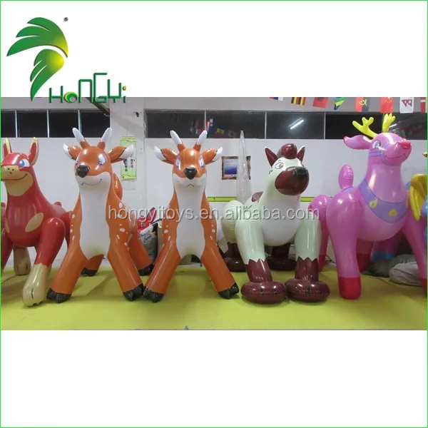 Funny Inflatable Deer / Inflatable Replica / Pvc Tarpaulin Deer - Buy ...