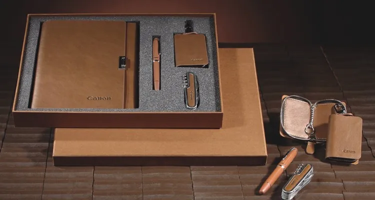 2018 Wholesale Leather Notebook Gift Box With Usb And Pen For Promotion ...