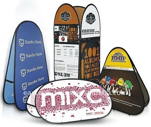 Foldable A Frame Pop up Banner - Perfect for Outdoor Events