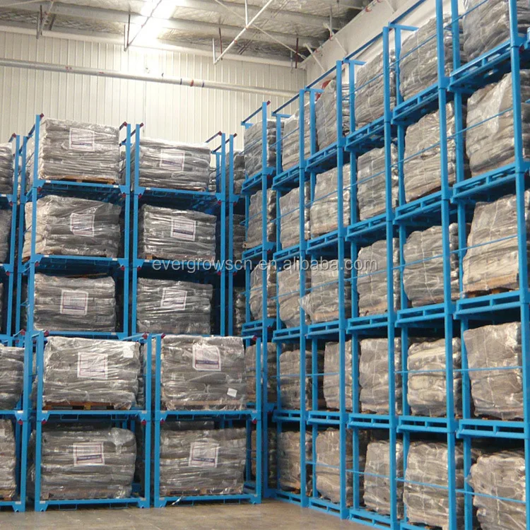 Moveable Steel Warehouse Stacking Rack Steel Coil Storage Rack - Buy ...