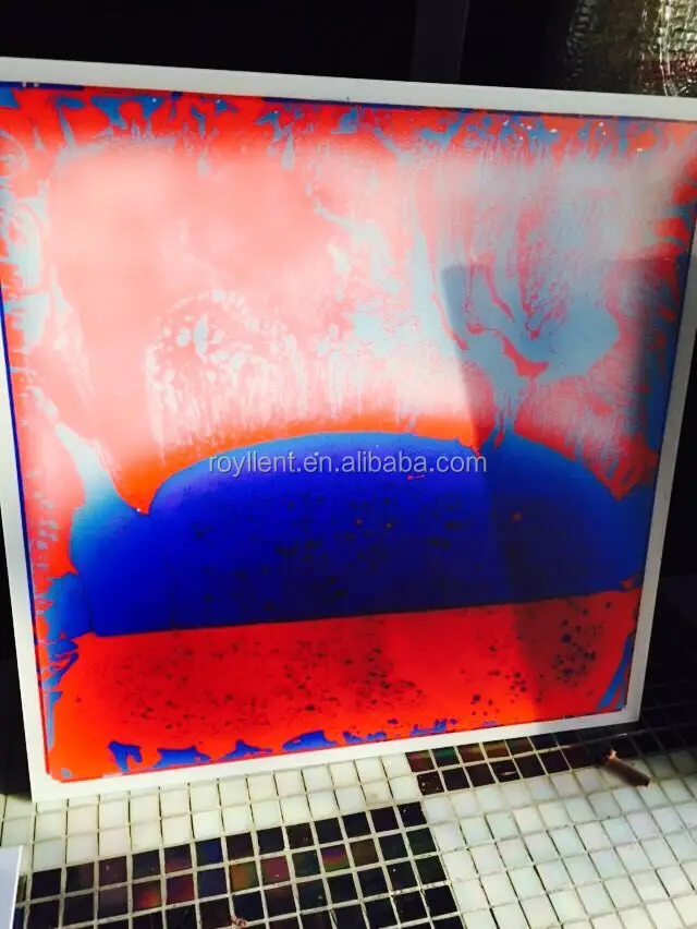 Colorful Liquid Flooring Tiles by Royllent - Durable & Stylish