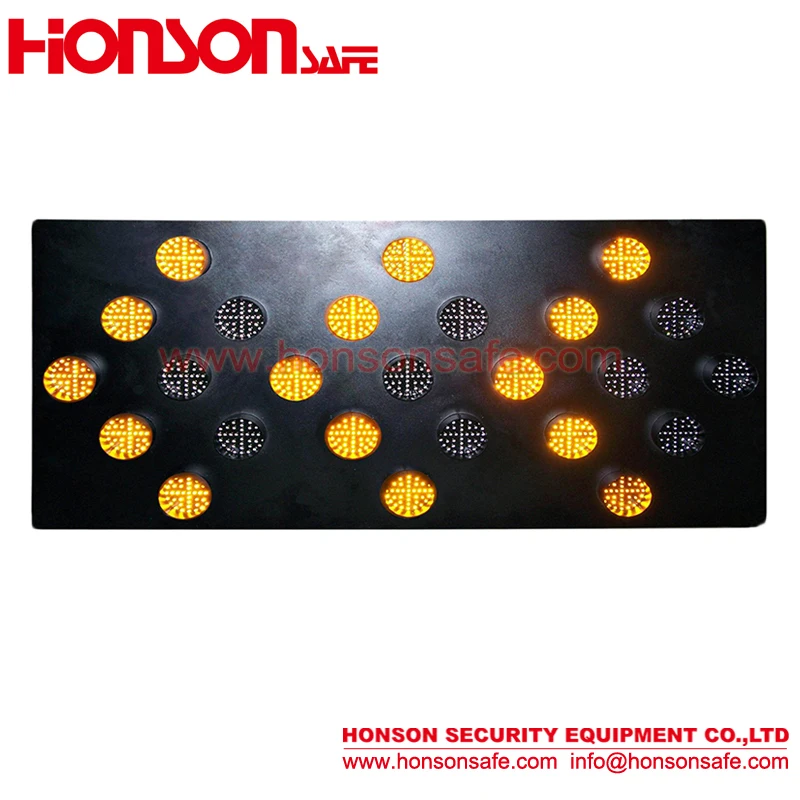 Programmable Amber Led Warning Traffic Advisors Lights Direction Board ...