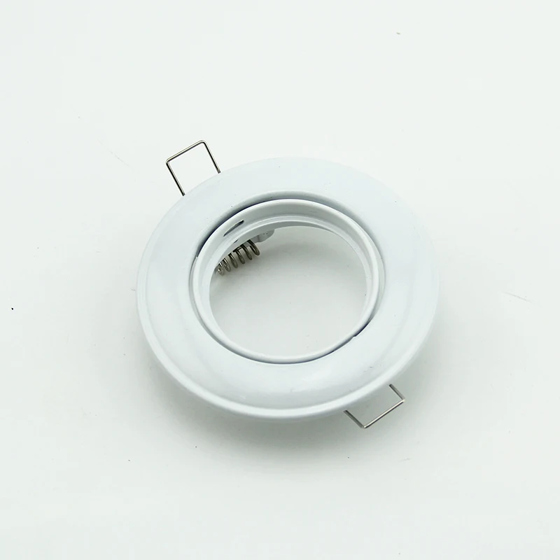 White Ceiling Round GU10 LED Downlight Frame 3W LED Spotlight