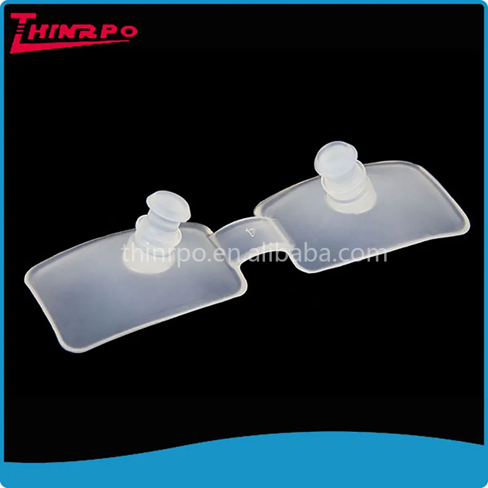 Clear Silicone Medical Forehead Pad With Double Lip Seal For Cpap Nasal ...