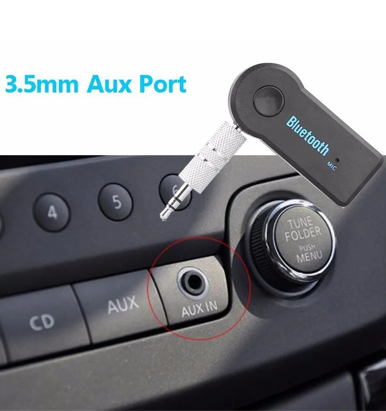Bluetooth Car Kit - Music Streaming & Handsfree Calling