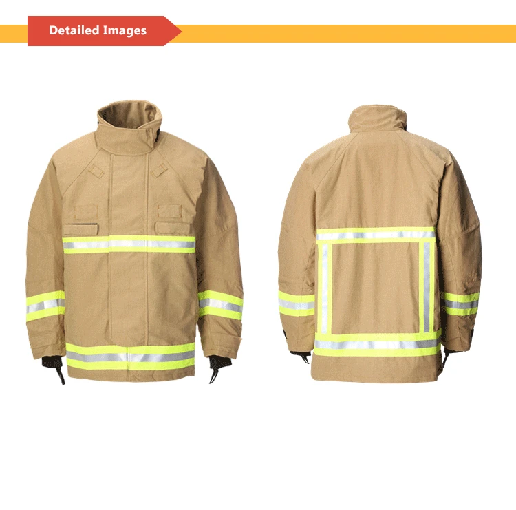 Reusable Flame Retardant Coverall Fireman Rescue Workwear Suit - Buy ...