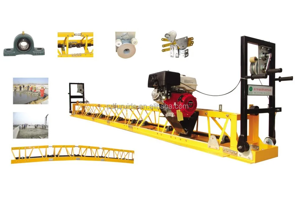 Handheld Concrete Screed Machine 1.6hp Honda Self Leveling Screed (fed ...