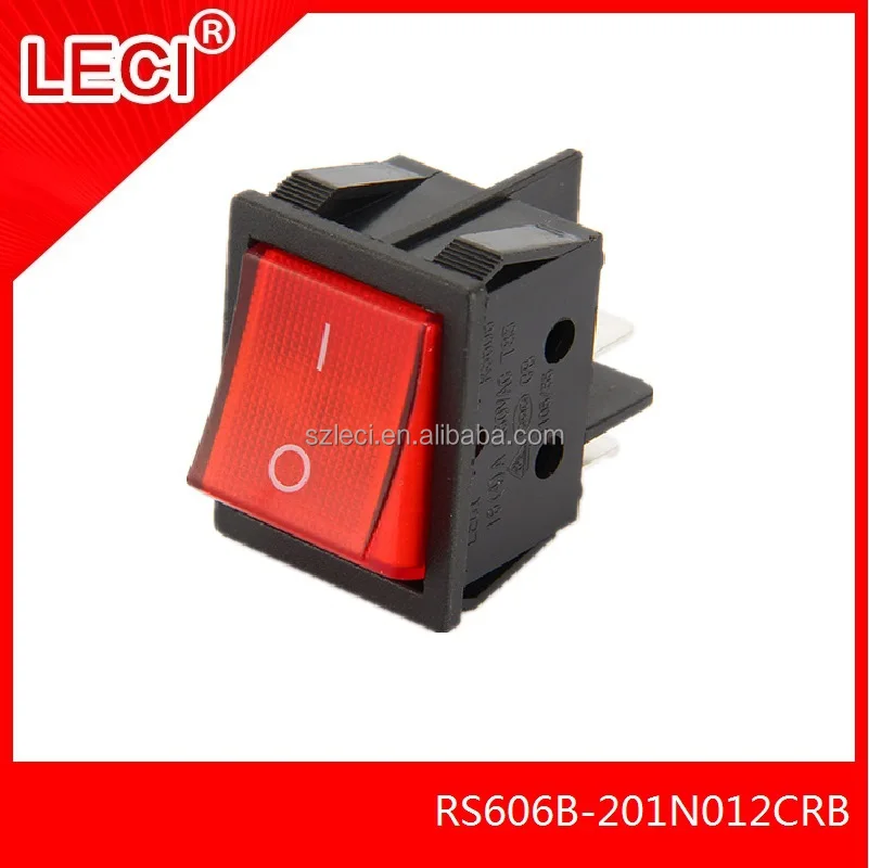 Rs606b-201n012crb Switch T85 R19a Rocker Switch With Red Light - Buy ...