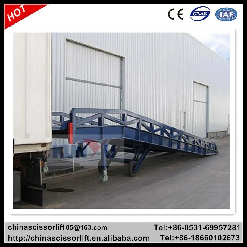 Truck Portable Loading Ramps Trailer Ramp Hydraulic Loading Ramps For ...