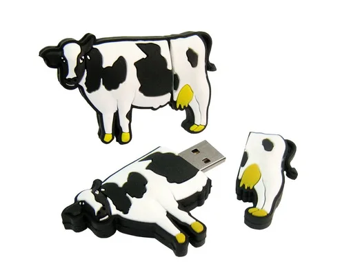 2gb Cow Usb Flash Memory Drive,Lovely Cow Shaped 2gb Usb 2.0 Flash ...
