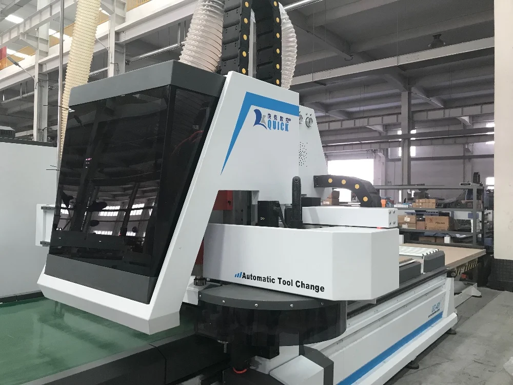 Auto Loading ATC 1224 Furniture Cnc Wood Router Woodworking Nesting Cnc ...