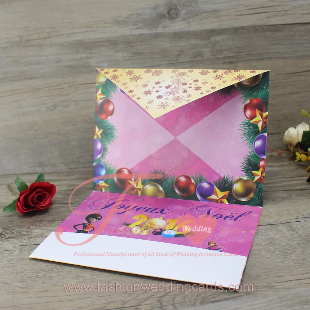 2020 Newest Colorful Handmade Christmas Party Invitation Card - Buy ...
